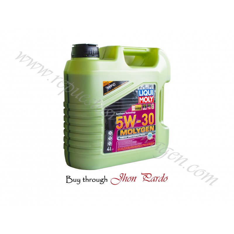 GALON 5W-30 MOLYGEN - Repuestos Volkswagen